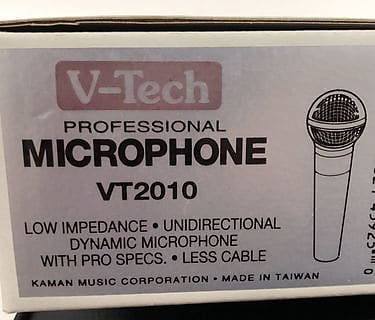 V-Tech Dynamic Microphone | Reverb
