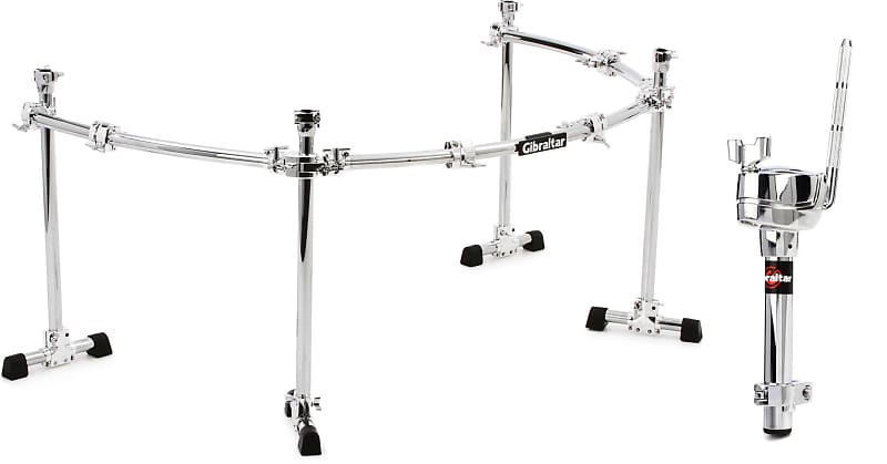 Gibraltar GCS-450C Chrome Series 3-sided Curved Drum Rack | Reverb