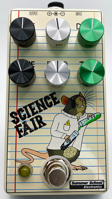 Summer School Electronics Science Fair Overdrive Pedal | Reverb