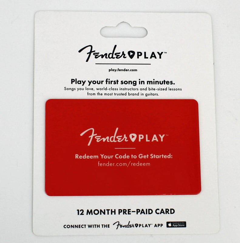 Fender 12 Month Play Subscription Gift Card | Reverb