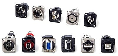 Switchcraft EHUSBABBXPKG USB-A to USB-B EH Series Panel Mount | Reverb