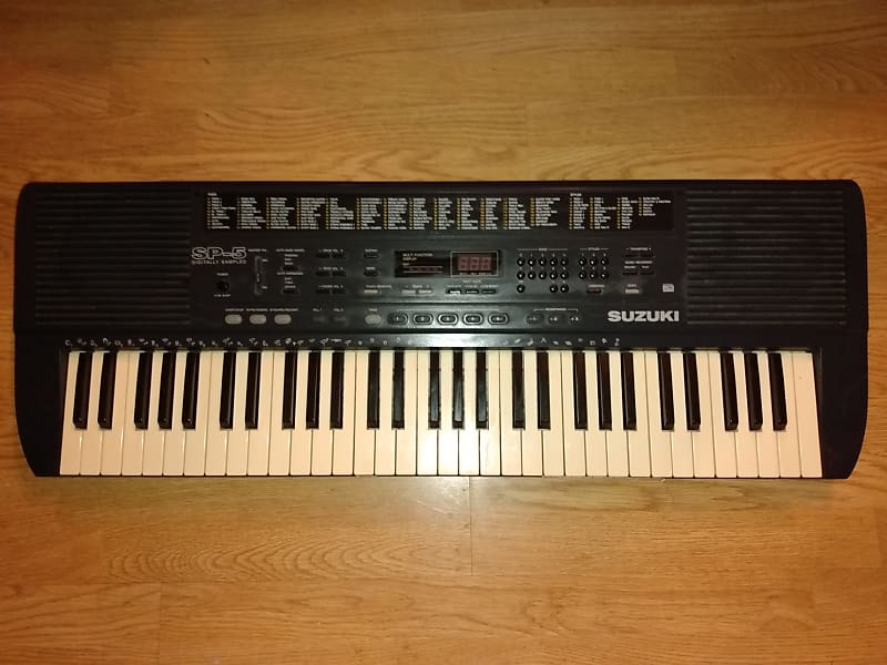 Suzuki SP5 1988 Black Synth Keyboard | Reverb