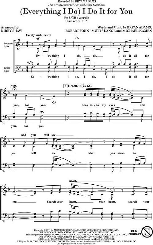 (Everything I Do) I Do It for You | Reverb