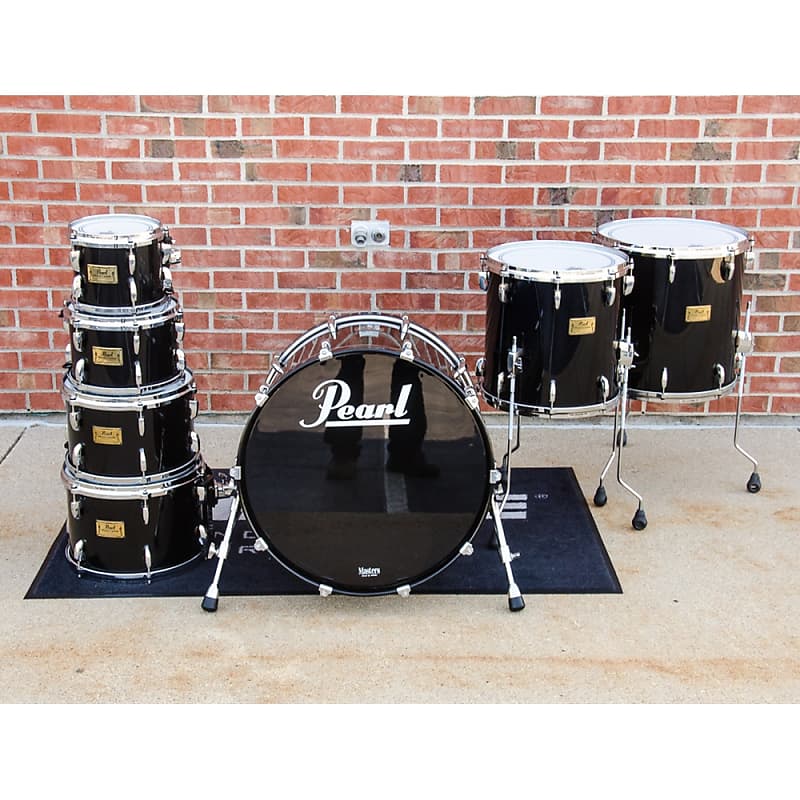Used Pearl Masters Custom MMX Drum Kit, 8" 10" 12" 13" 14" | Reverb