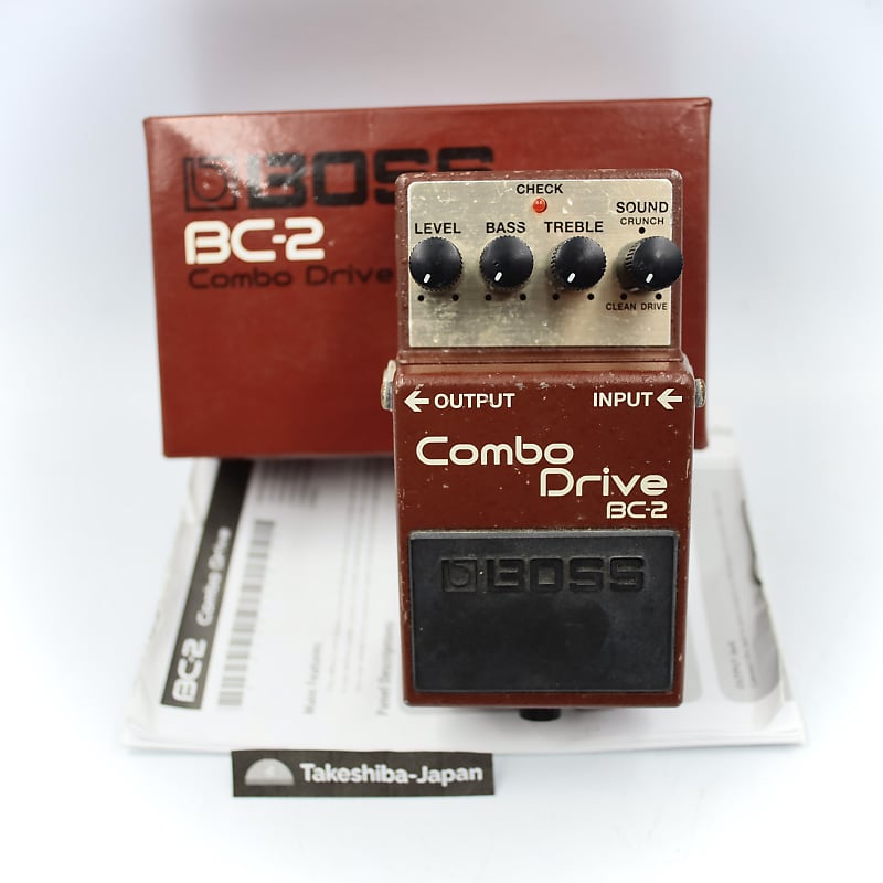 Boss BC-2 Combo Drive With Original Box Distortion | Reverb Australia