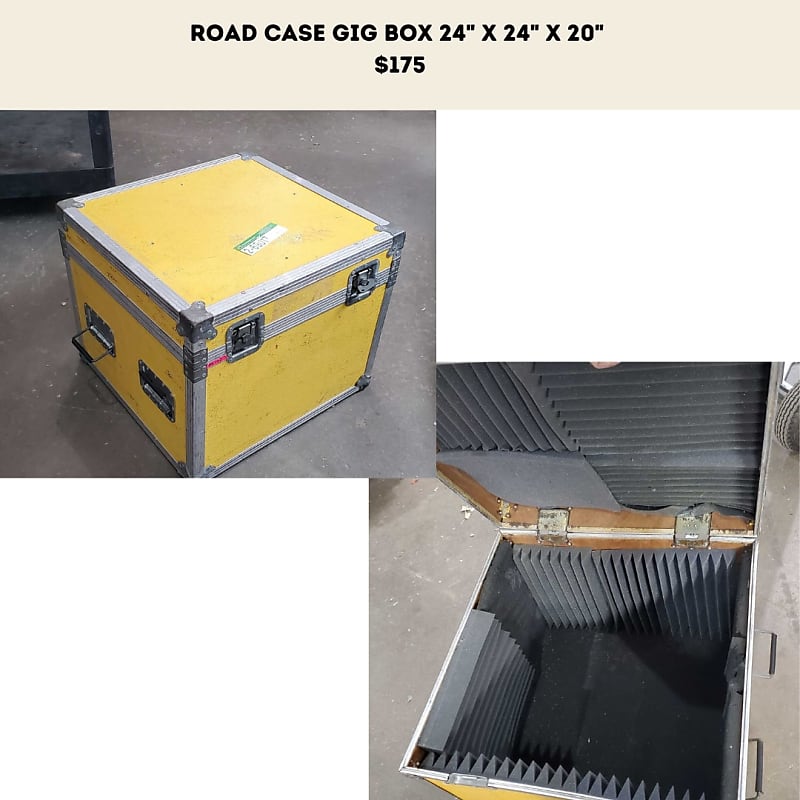 Road Case Gig Box 24" x 24" x 20" | Reverb