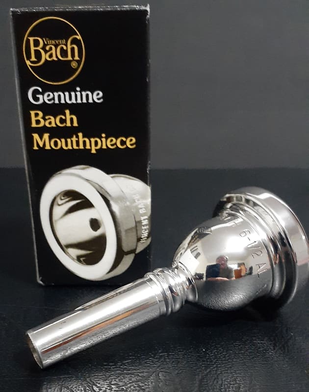 Bach 6-1/2AL Small Shank Trombone 350 Mouthpiece silver | Reverb