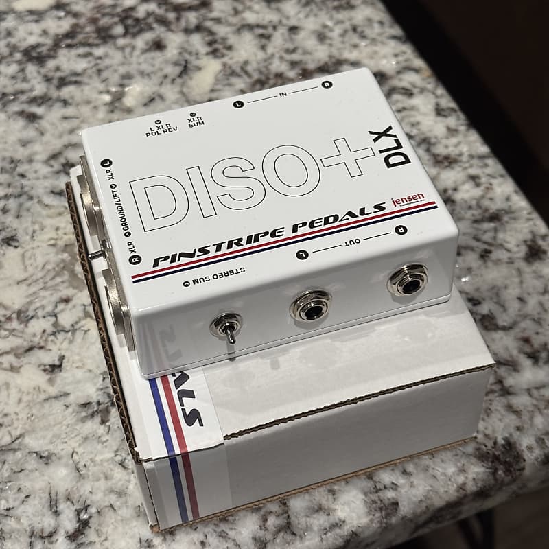 Pinstripe Pedals DISO Plus DLX (Deluxe) 2024 - White | Reverb