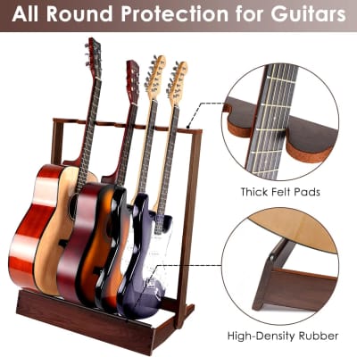 Guitar Stand for Multiple Guitars (6 Electric or Bass, or 4 | Reverb