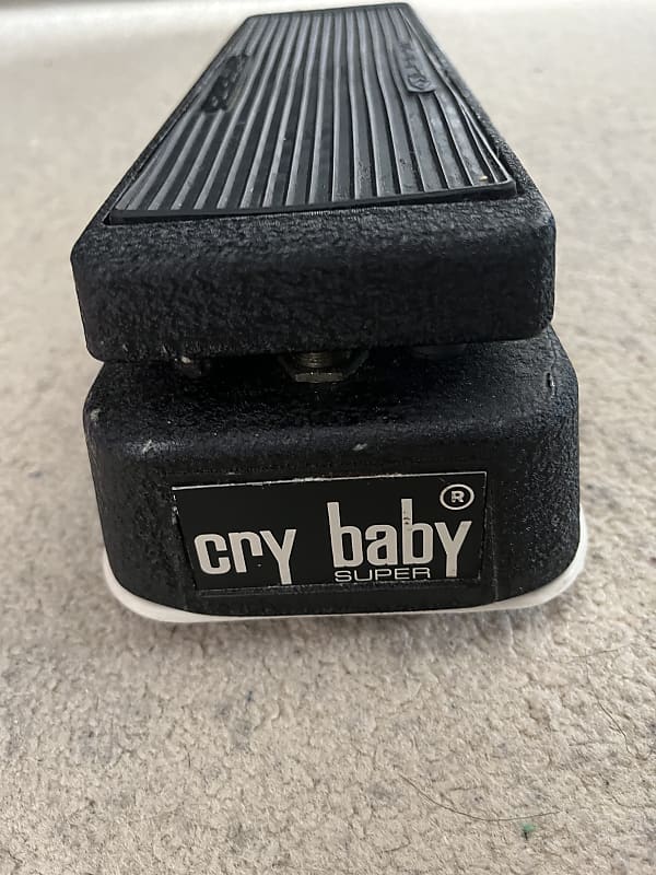 Jen Cry Baby Super 1970 Black wah pedal | Reverb UK