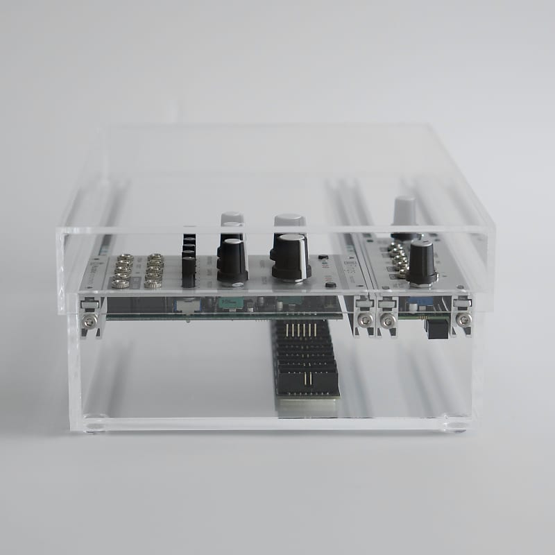 Casa Modular Eurorack Lid Case Acrylic Clear 52HP 4U Modular | Reverb