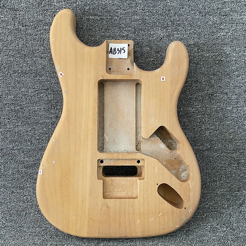 Solid Alder Wood Stratocaster Strat Style Guitar Body | Reverb