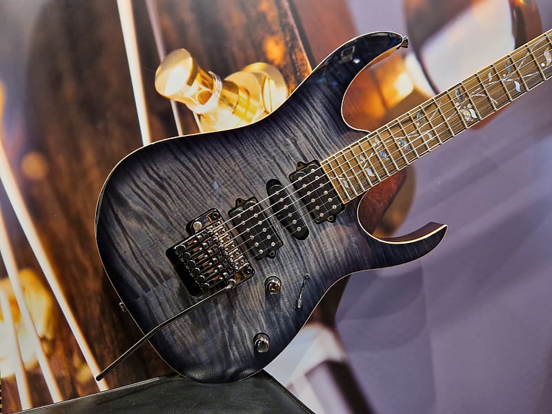 Ibanez RG8570Z-BRE j.custom E-Guitar 6 String Black Rutile + | Reverb