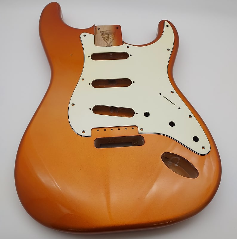 4lbs 4oz BloomDoom Nitro Lacquer Aged Relic Candy Tangerine | Reverb