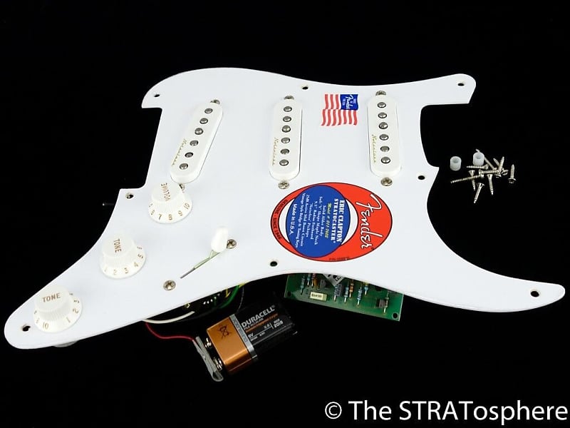 Fender CLAPTON Strat LOADED PICKGUARD Stratocaster / | Reverb UK