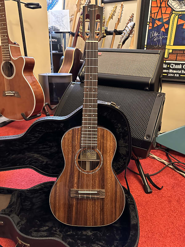 Pono Pono ATSH-PC Pro Classic Solid Acacia Tenor Ukulele w | Reverb