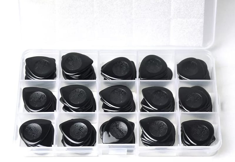 100 Alice 2mm Small Teardop Stubby Jazz Guitar Picks | Reverb