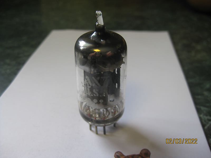 GE 12ax7 long plate 1961 | Reverb