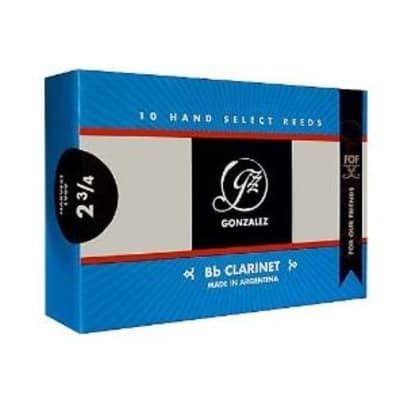Gonzalez Reeds FOF Reeds for Bb Clarinet - 4.0 (10-pack) | Reverb