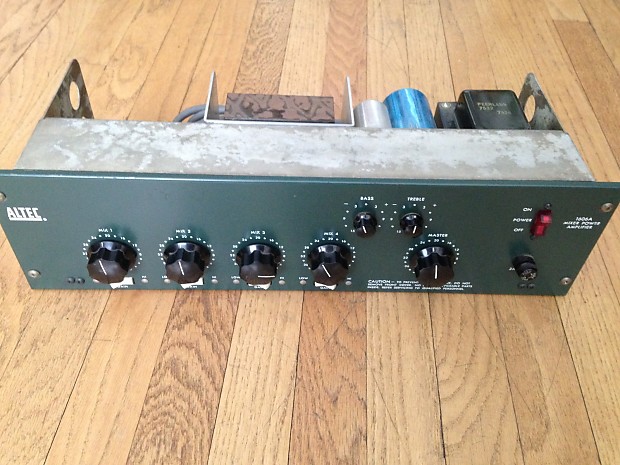 Altec 1606A Mixer Amplifier W/ Two 1588B Modules | Reverb