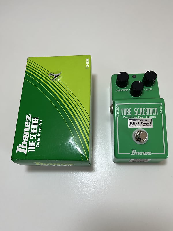Ibanez Ts808 With Analogman Silver Mod True Bypass Reverb