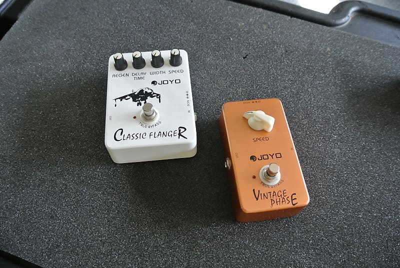 Joyo Classic flanger and Vintage phase two pack 2018 - Artic | Reverb