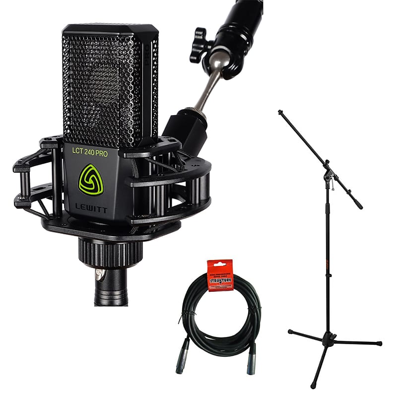 Lewitt LCT-240 Pro Value Pack Cardioid Condenser Microphone | Reverb