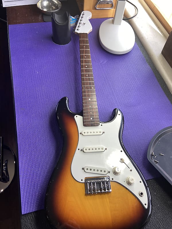 Fender Bullet with after market new neck | Reverb