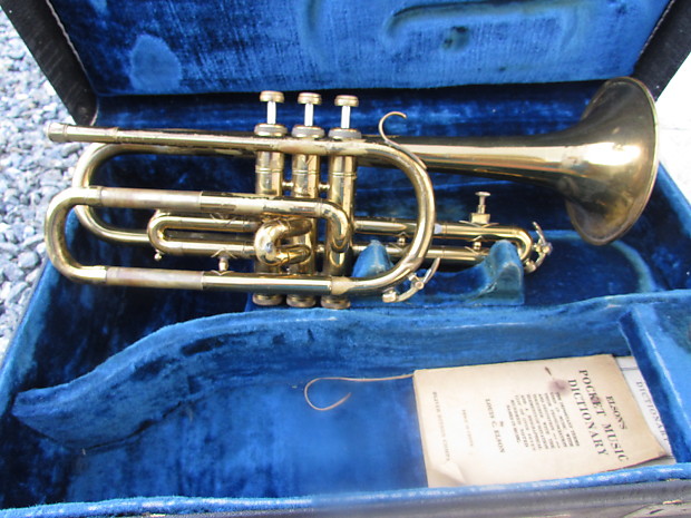 Reynolds Cornet 1960's Brass | Reverb