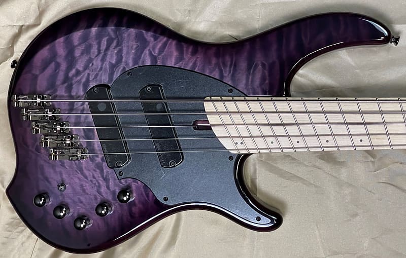 Dingwall Combustion (5-String), Ultra Violet / Maple / 2 | Reverb