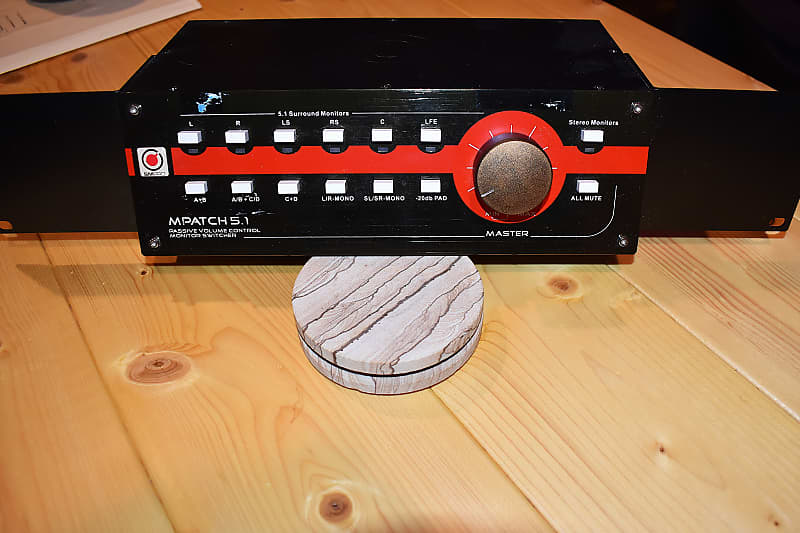SM Pro Audio MPATCH 5.1 volume control monitor switcher. | Reverb