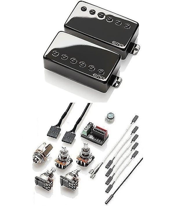 EMG F-Revelation Rev Set Black Chrome Prashant Aswani Passive | Reverb