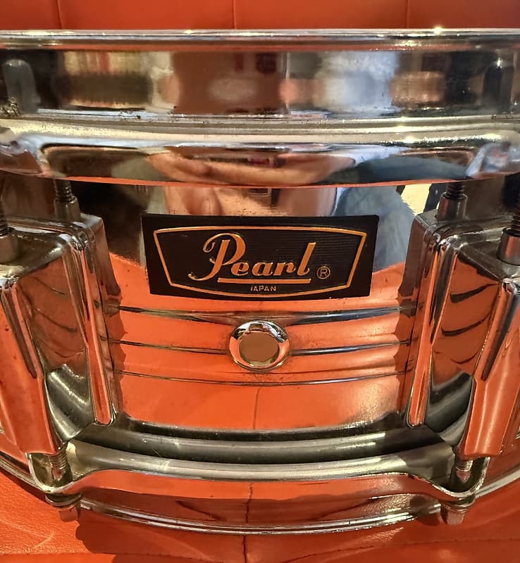Pearl Jupiter Snare 1973 - Chrome Over Brass | Reverb
