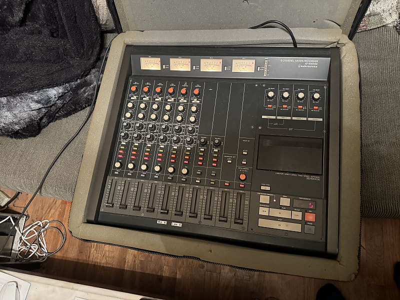 Audio-Technica At-rmx64 6 channel mixer 80s - Black/grey | Reverb