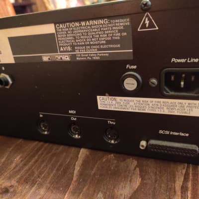 Ensoniq EPS-M Digital Sampler Rack Mount Vintage | Reverb