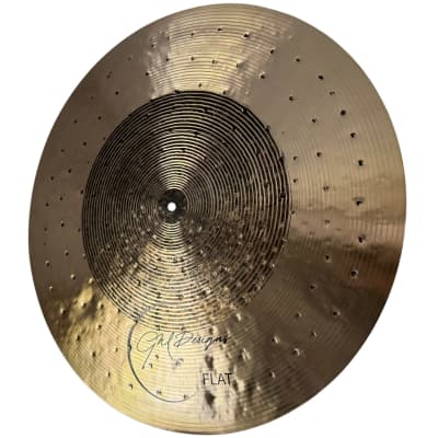 21.5" GM Designs EMBER Flat Ride Cymbal - Dynamic, Vibrant | Reverb