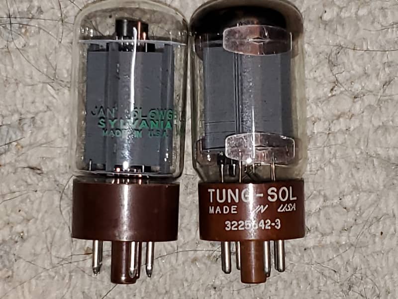 5881/6L6WGB Matched Pair (2) Tube Lot | Reverb