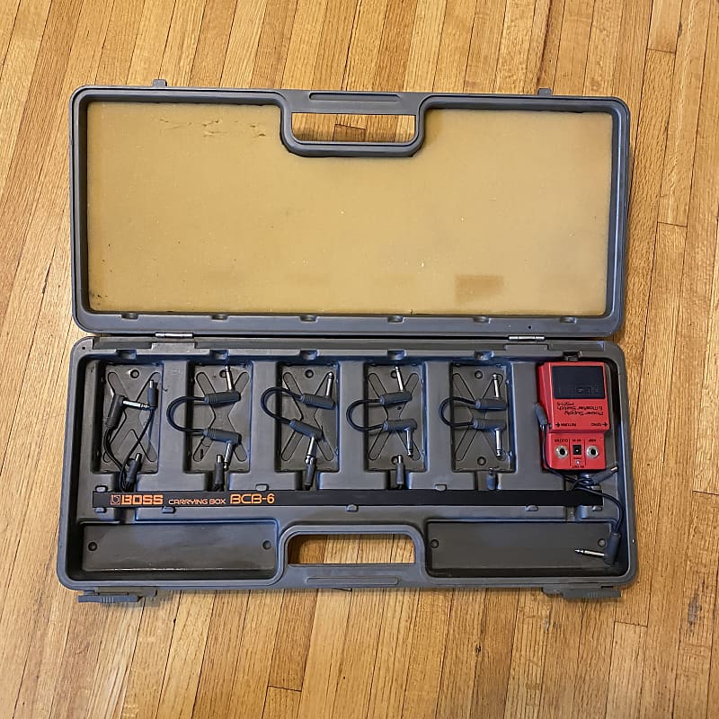 Boss BCB-6 with PSM-5 switch carrying case made in | Reverb Canada