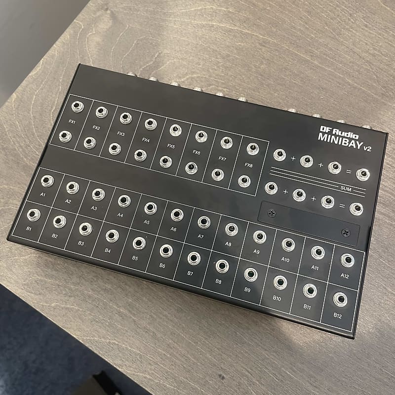 DF Audio Minibay v2 40-Point Desktop Patchbay | Reverb