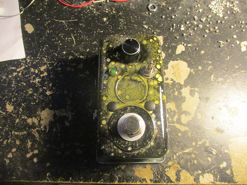 Dongeomac Rangemaster Silicon Treble Booster in Black Yellow | Reverb