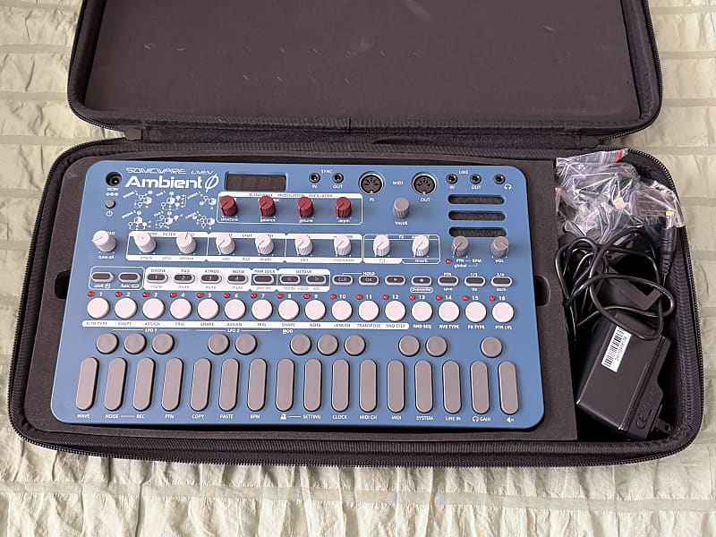 Sonicware Liven - Ambient Ø Soundscape Synthesizer w/travel | Reverb