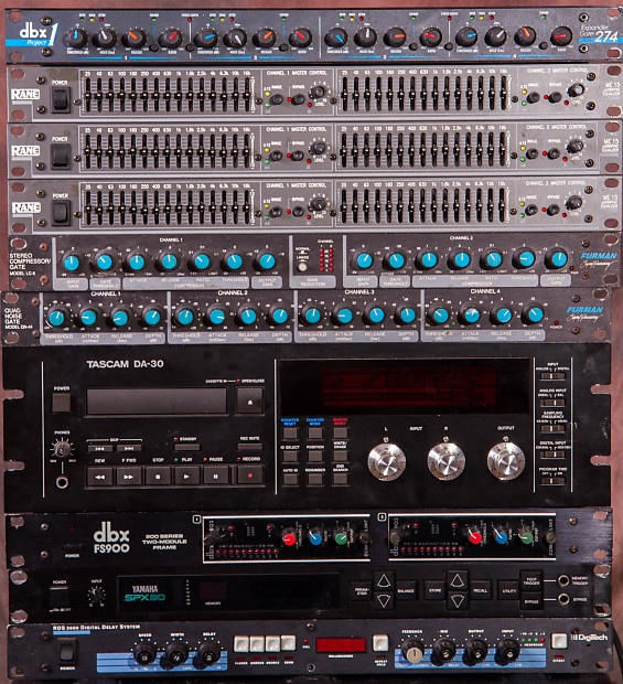 Lot of 3 RANE ME15 90's 2x15 dual ch EQ rack mount | Reverb