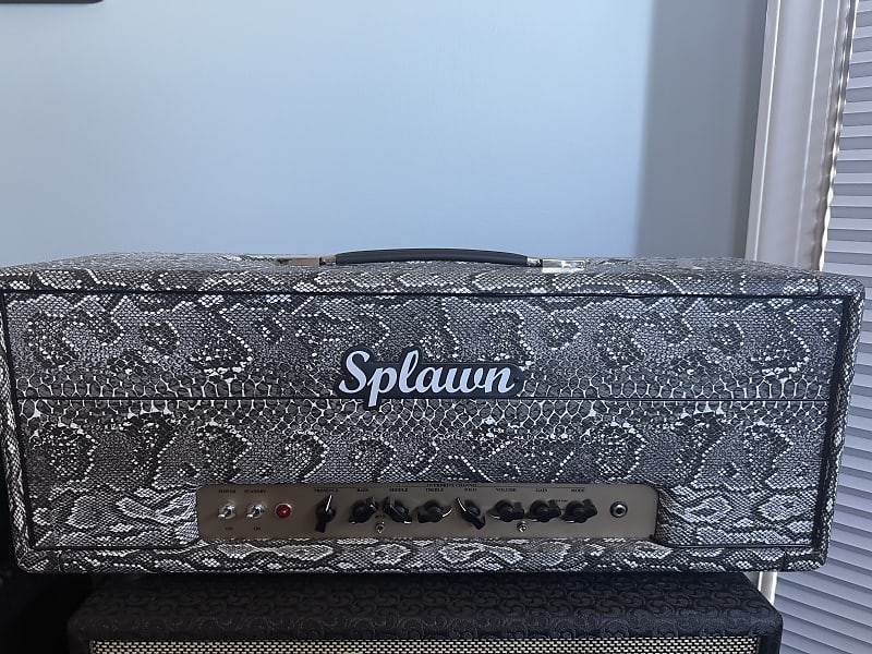 Splawn Competition 50 Watt Amp Head 2021 - White Boa Snake | Reverb
