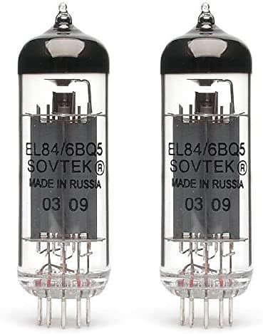 Sovtek EL84 / 6BQ5 Power Vacuum Tube - 2 Pieces Russia | Reverb