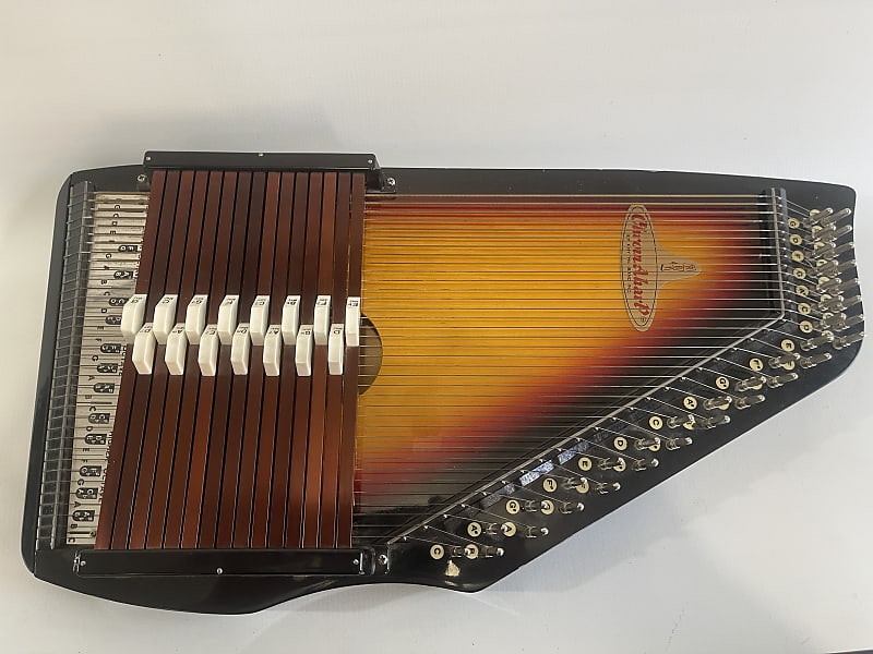 Chromaharp Autoharp with cool case PLAYS PERFECTLY | Reverb
