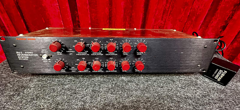 Furman Sound RV-2 Vintage Stereo Spring Reverb | Reverb