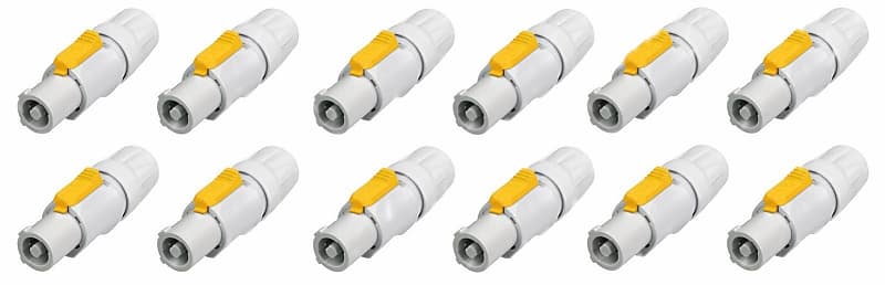 12 Genuine Neutrik NAC3FCB Locking Powercon Cable End Power | Reverb