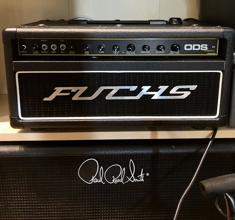 Fuchs ODS Classic Dual Boost 50 Watt Amp Head 2022 - Black | Reverb
