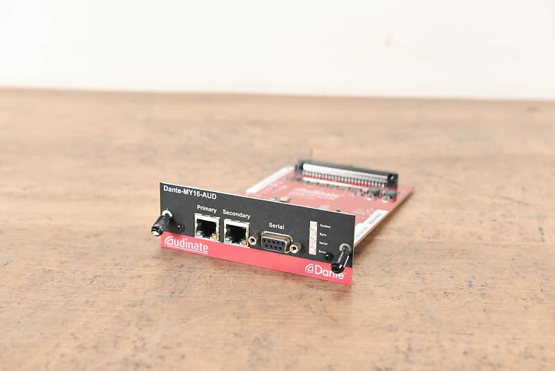 Audinate Dante-MY16-AUD Dante Network Card CG00YFR | Reverb UK