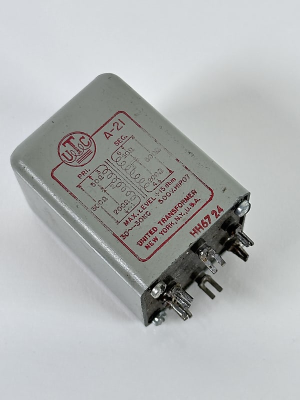 UTC A-21 Transformer Audio Transformer Rare Vintage | Reverb Greece